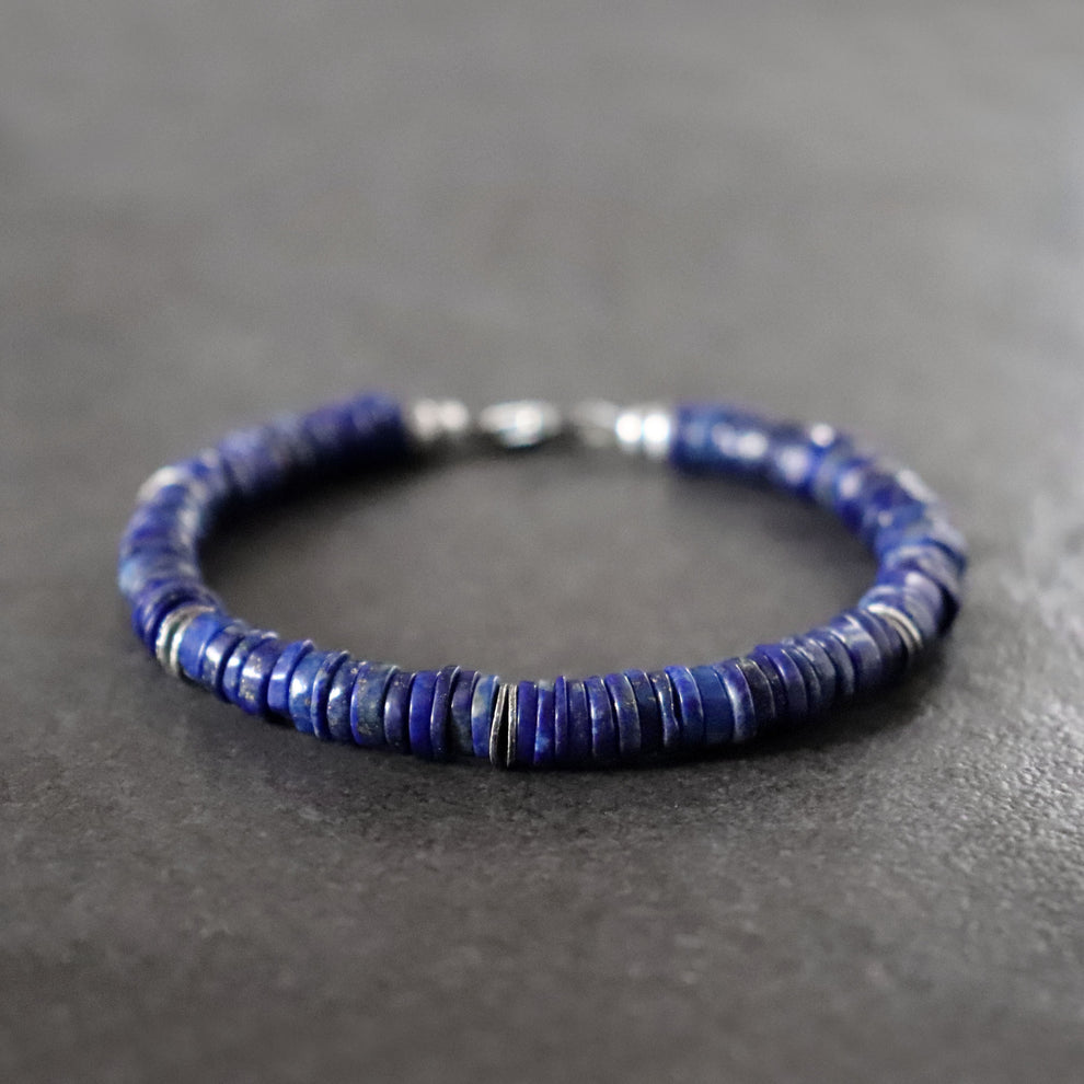 Lapis Lazuli Unisex Bracelet – JUSTYNASART